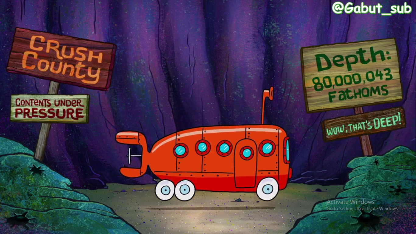 SpongeBob Squarepants Season 12 Episode 07B Subtitle Indonesia - Gabut-sub