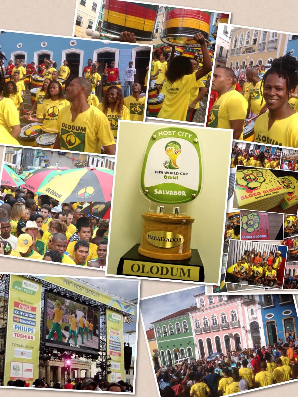 João Jorge Santos Rodrigues: O Oodum é pela Vida.. Torcida Brasil ...