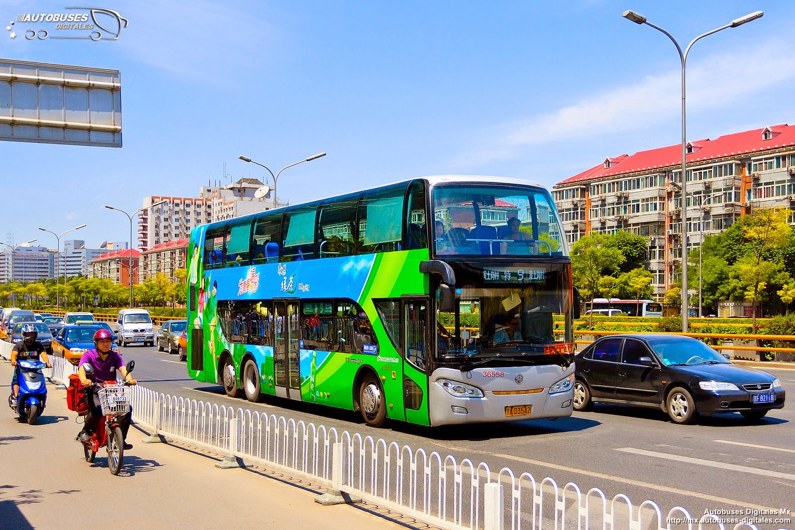 City Buses in China | Autobuses Urbanos de China @ Autobuses Digitales ...