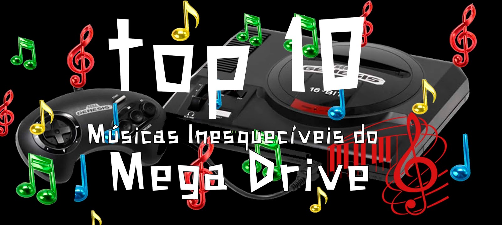 TOP 10 músicas inesquecíveis do jogos do Mega Drive