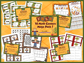 Sample's Superstars: Fall Math Mega Pack with freebie!