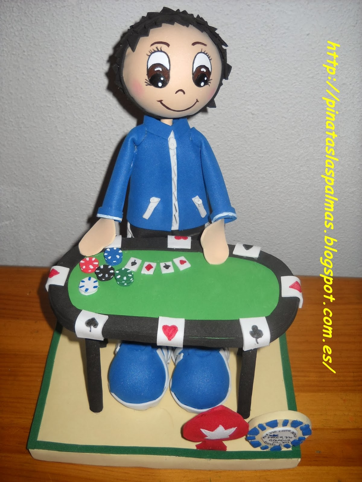 Piñatas Las Palmas: Jugador de Poker