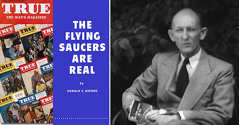 Blue Blurry Lines: Remembering Donald Keyhoe and the Birth of Ufology