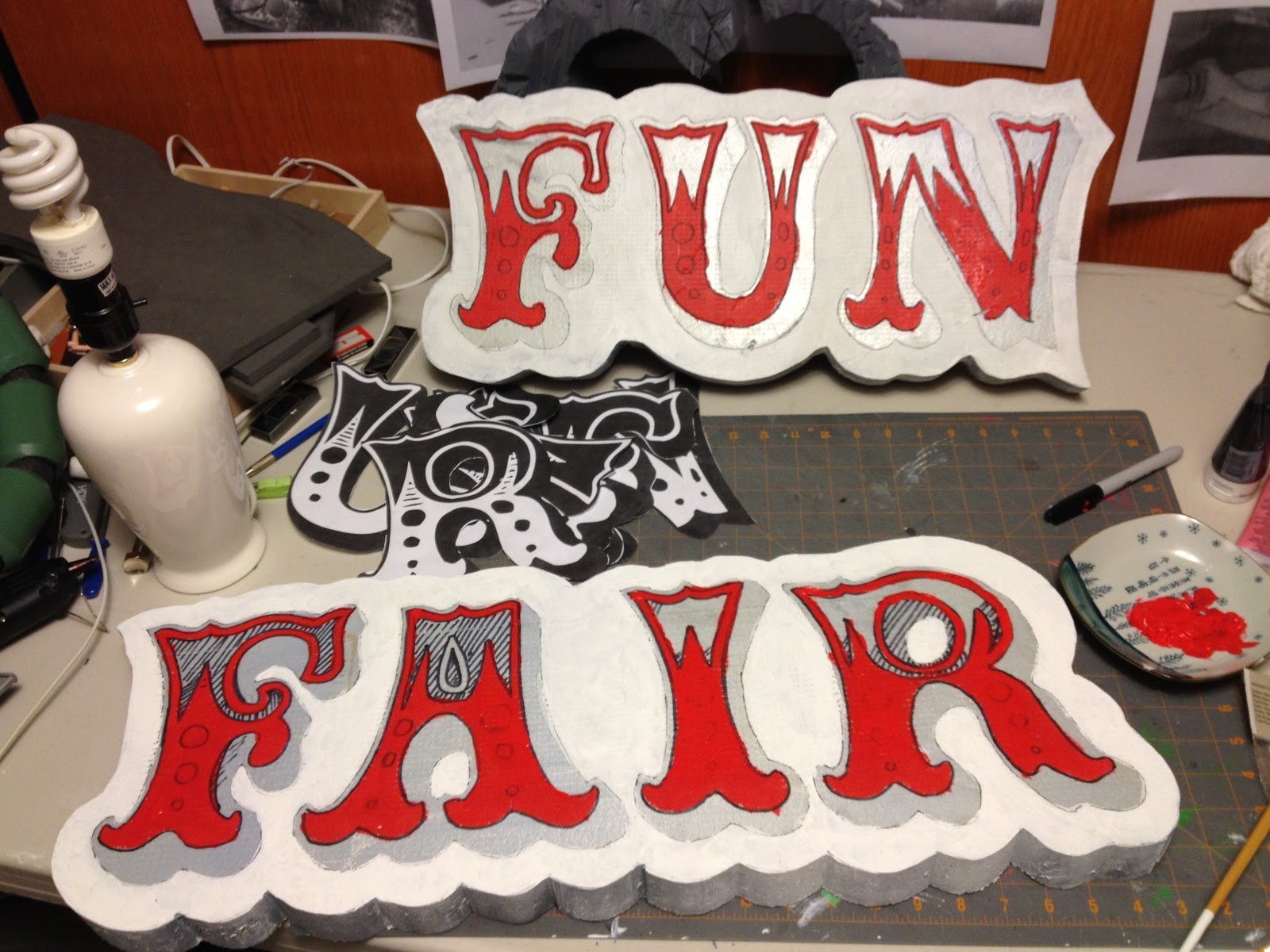 What's Tonee Making Now?!?: Fun Fair Signage