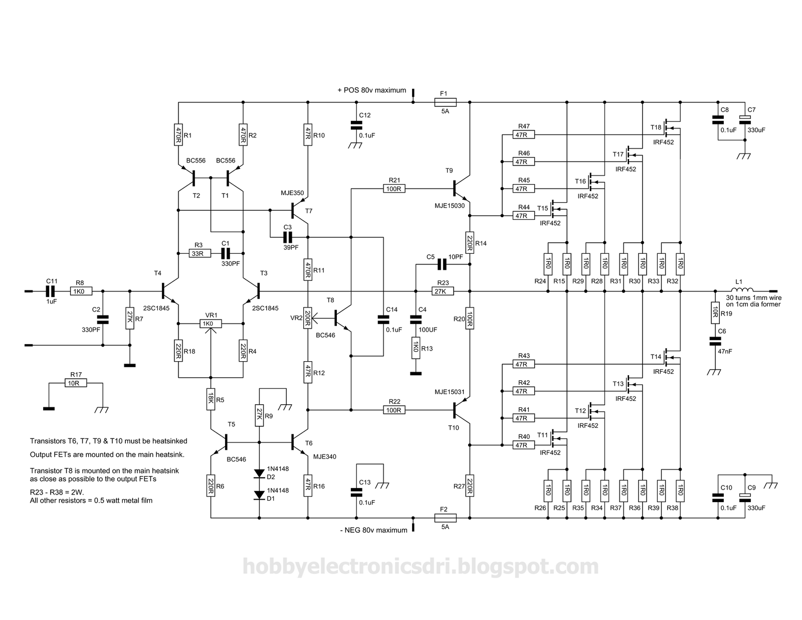 Nmos Power Amplifier Series Part 3