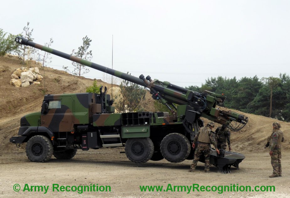 Nexter notified for renewal of French Army CAESAR self-propelled ...