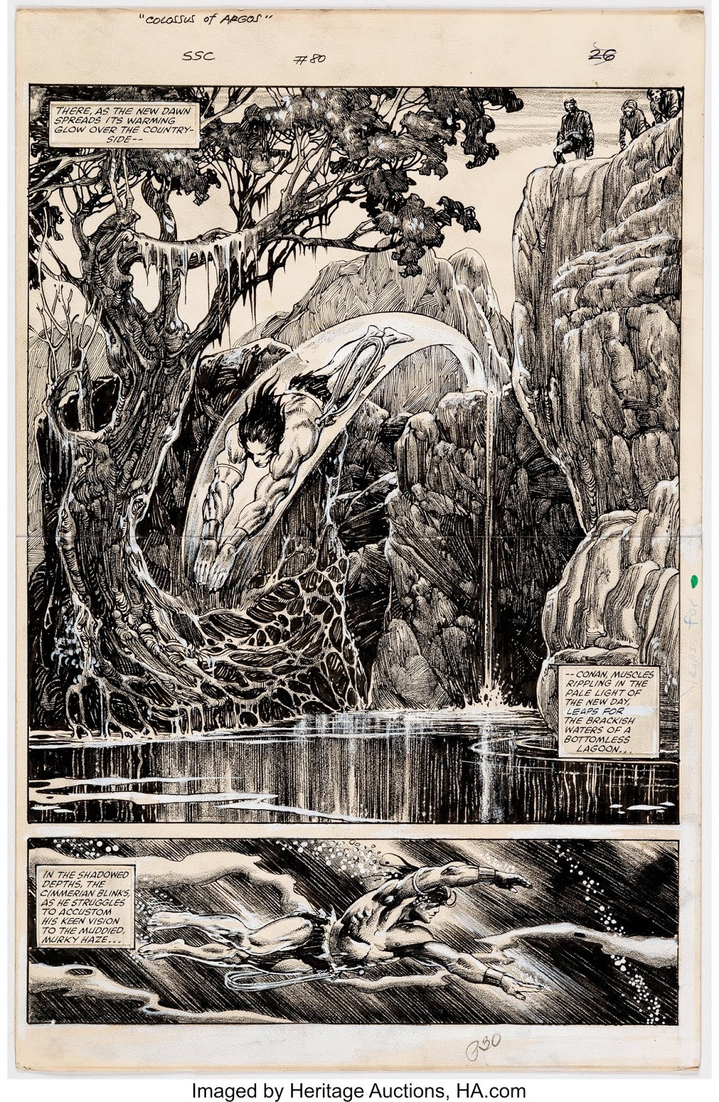 Pop Culture Safari!: Comic art: Original pages by Alfredo Alcala ...