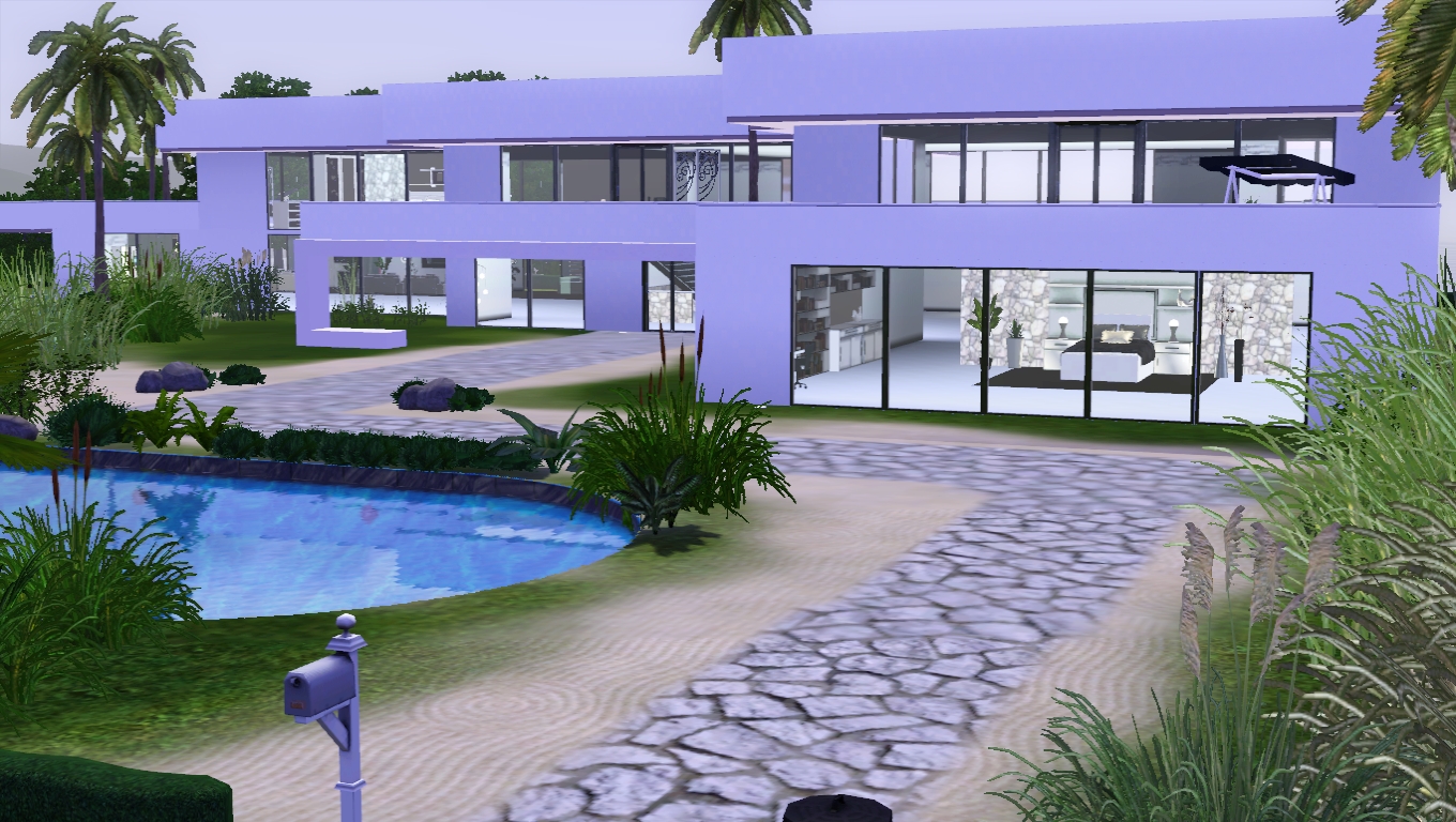 The Sims Giuly - Download e tutorial di The Sims 3: White Modern House
