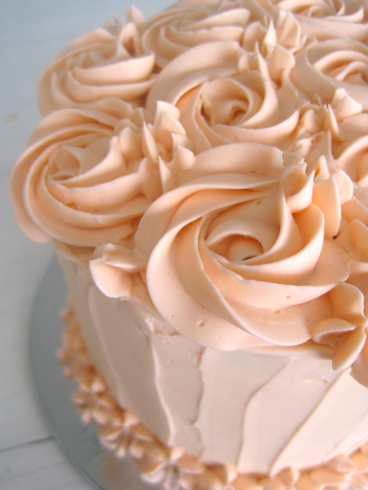 The Blue Cottage: Rose Cake