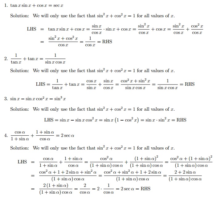 MATHinik: Analytic Trigonometry