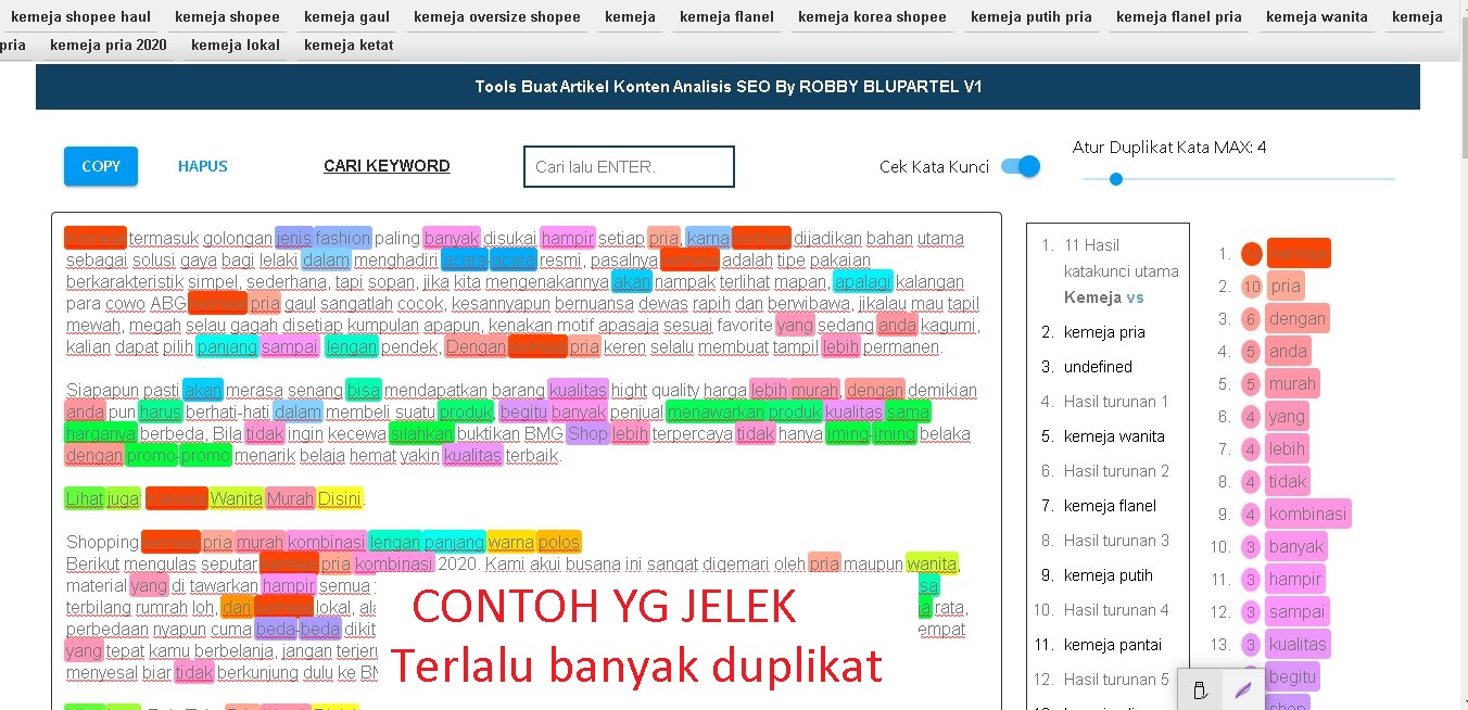 Tools SEO Artikel Pilar | Jawaraspeed