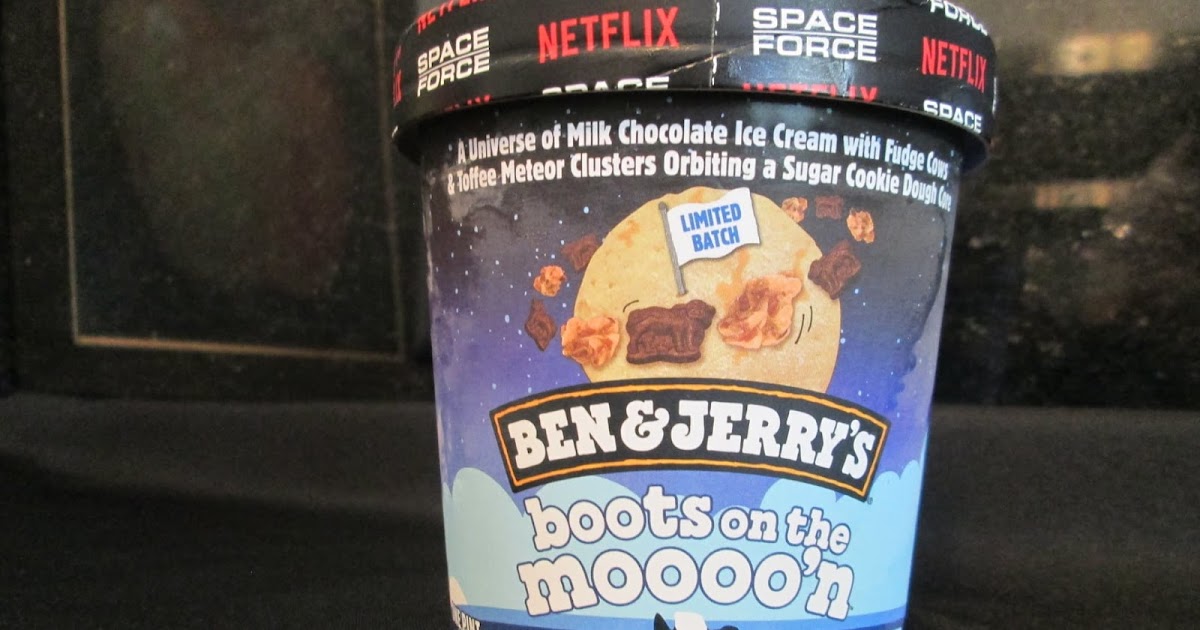 David's Ice Cream Reviews: Ben & Jerry - Boots on the Moooo'n