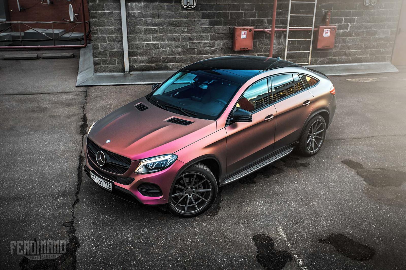 Mercedes-Benz W292 GLE Coupe VFS1 Vossen Wheels | BENZTUNING