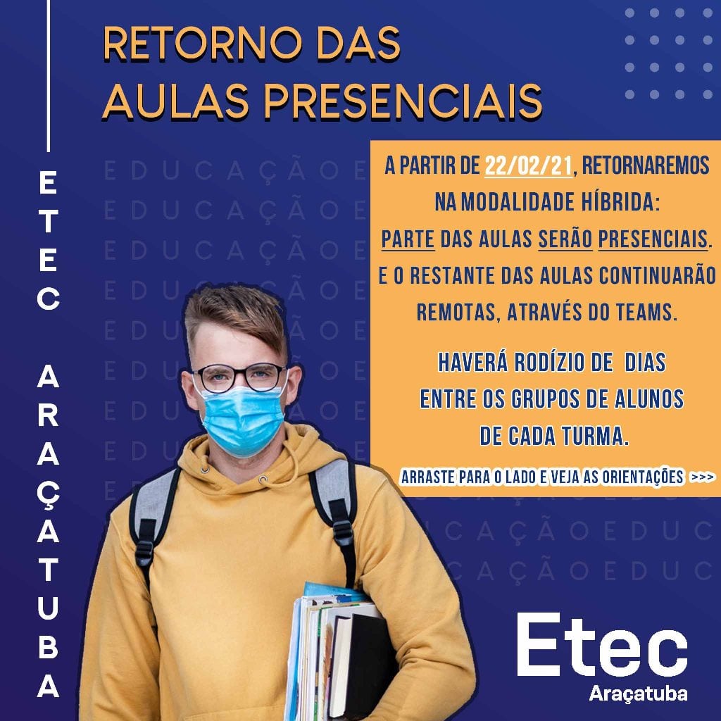 Professor Fábio Cruz: Retorno das Aulas Presenciais