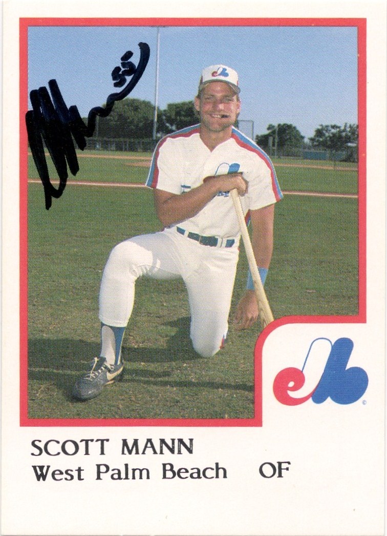 1986 PROCARDS PROJECT: SCOTT MANN