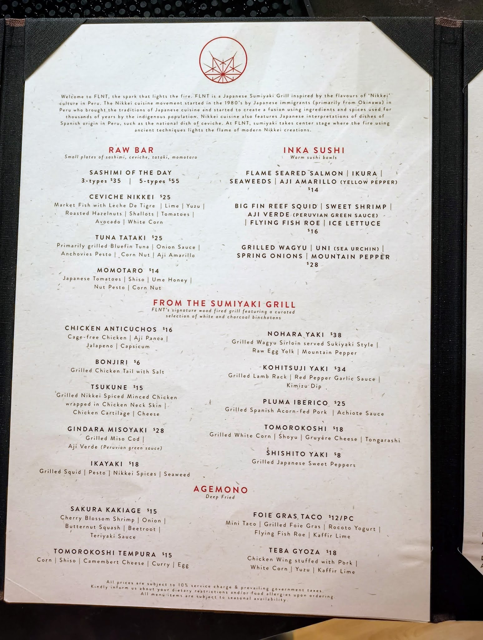 Nikkei Gastrobar FLNT @ 1-Atico ION Orchard. Menu & Honest Review |Tony ...