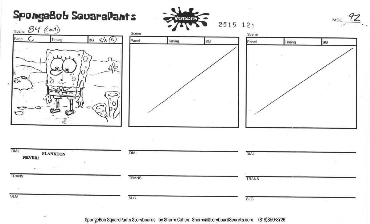 Sherm Cohen Storyboard Artist: SpongeBob Storyboards: The FUN Show
