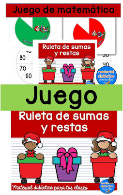 Sumas y restas navideñas hasta el 100 - Material Didactico para tus clases