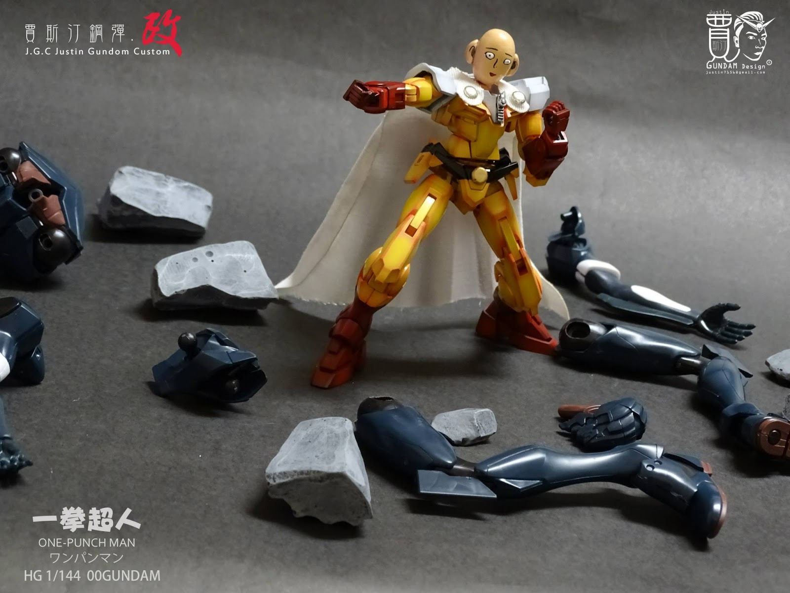 Custom Build: One Punch Man Gundam