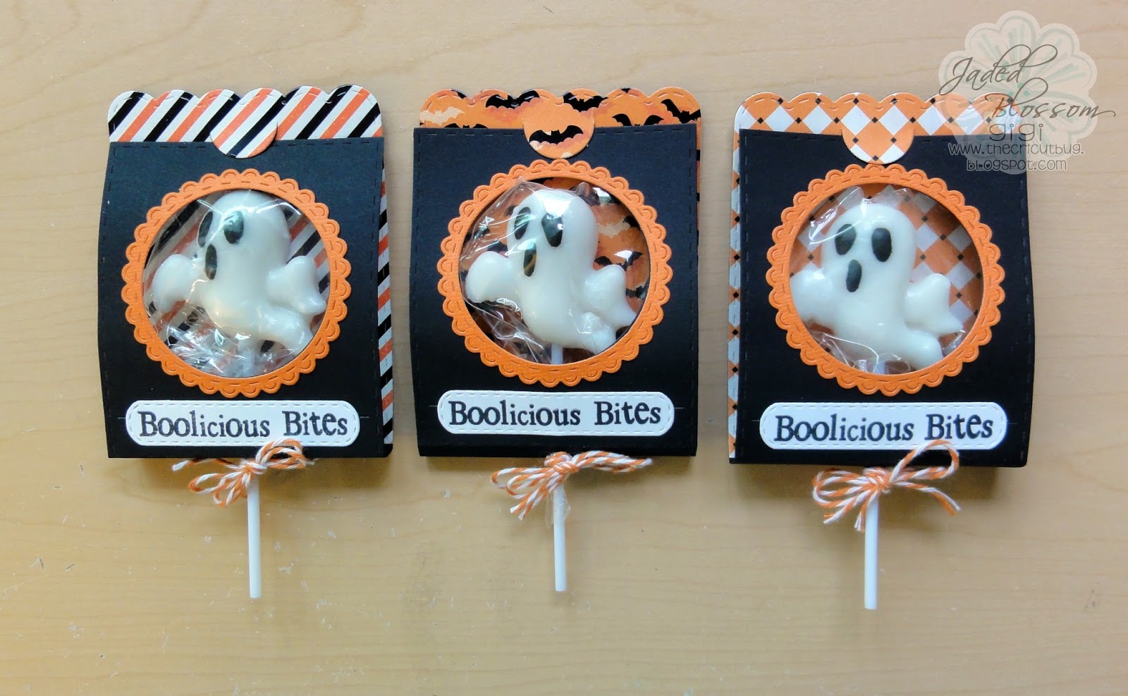 The Cricut Bug: Ghost Lollipops