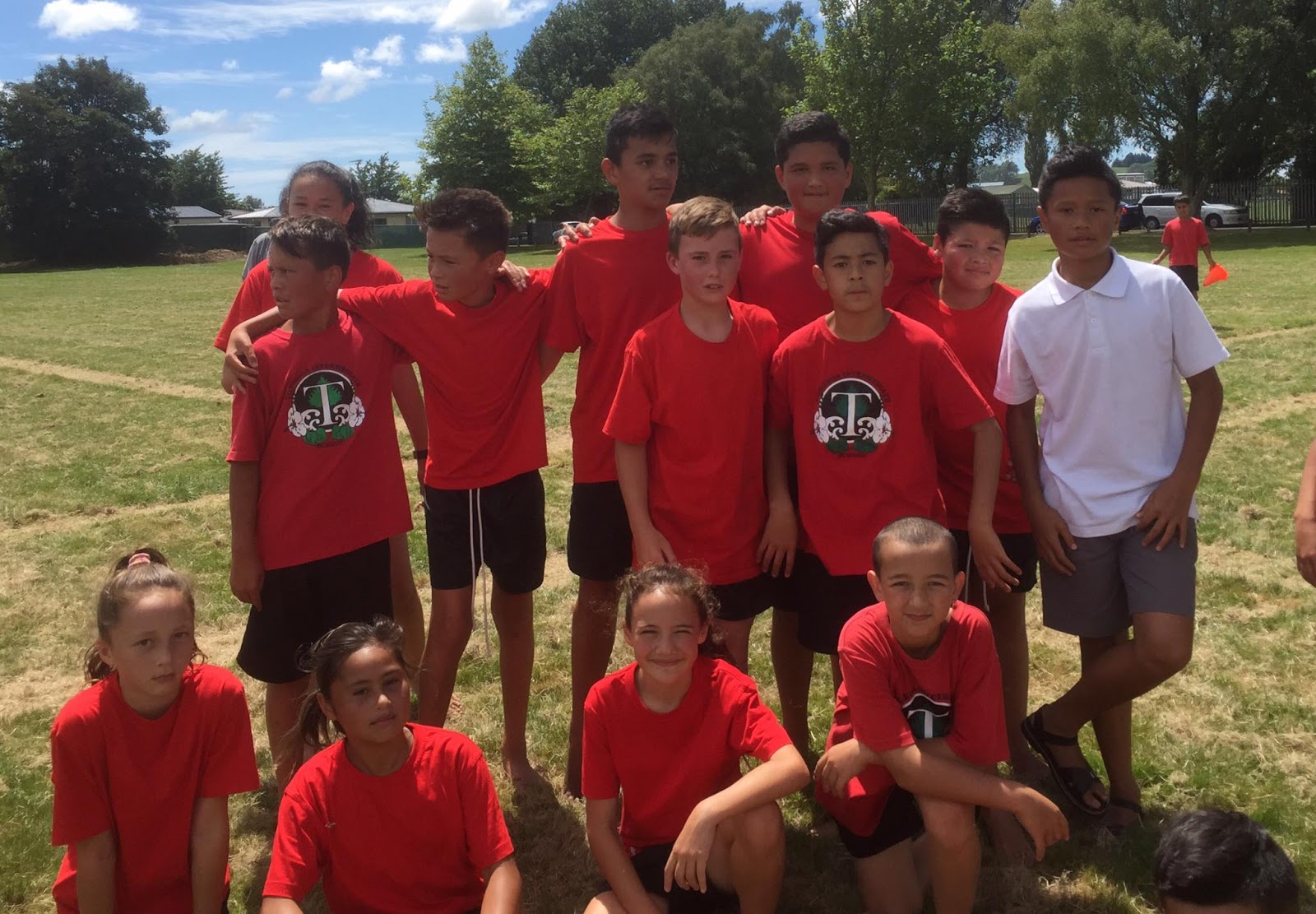Room 10 Tokoroa Intermediate: A Win in Inter class Touch