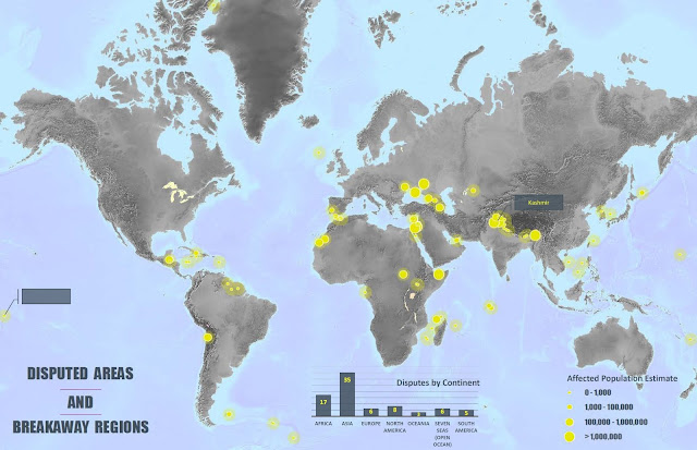 T.H. GEO: Work in Progress - Disputed Areas Map