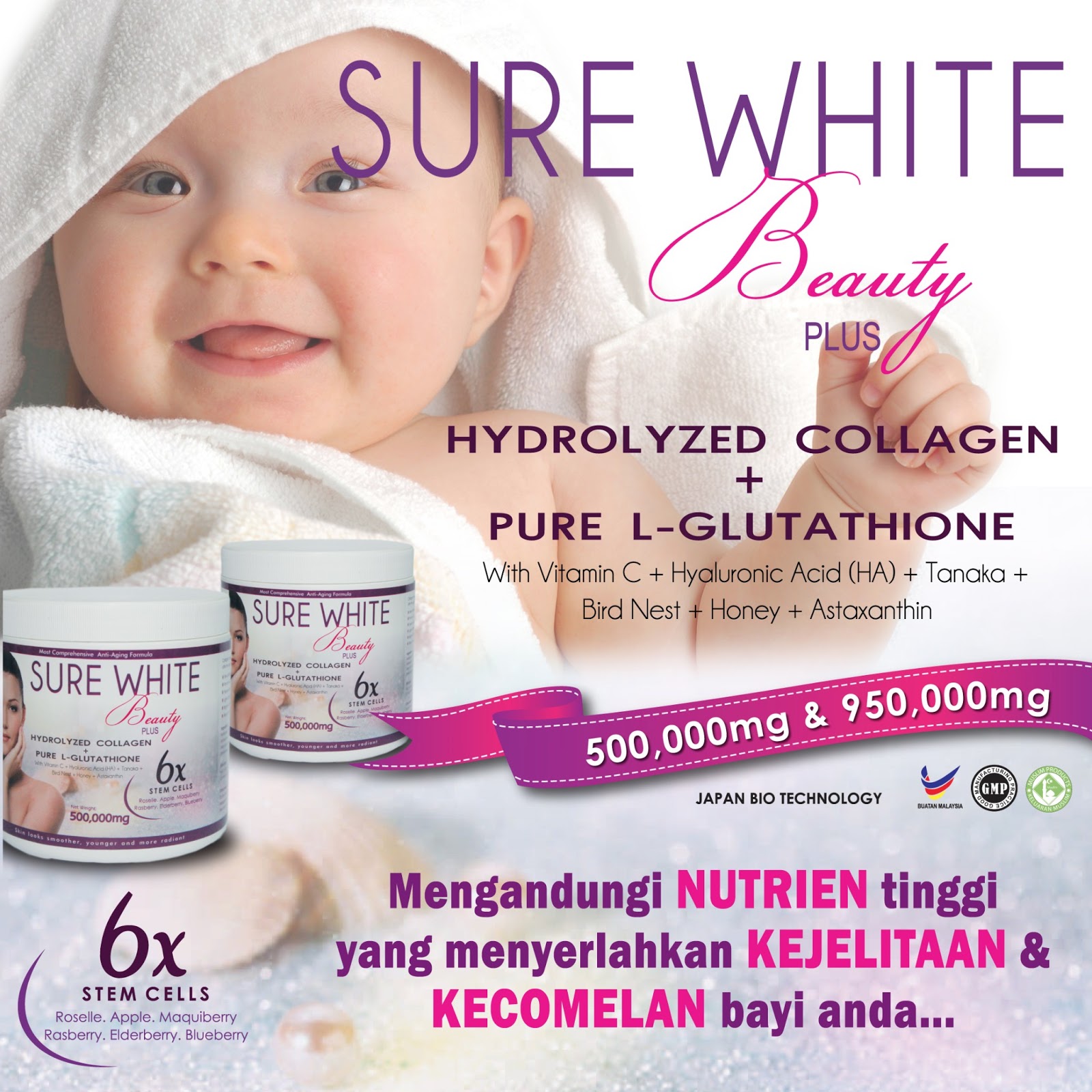 SURE WHITE BEAUTY PLUS promosi hebat: Sure White Beauty Plus : Senarai ...