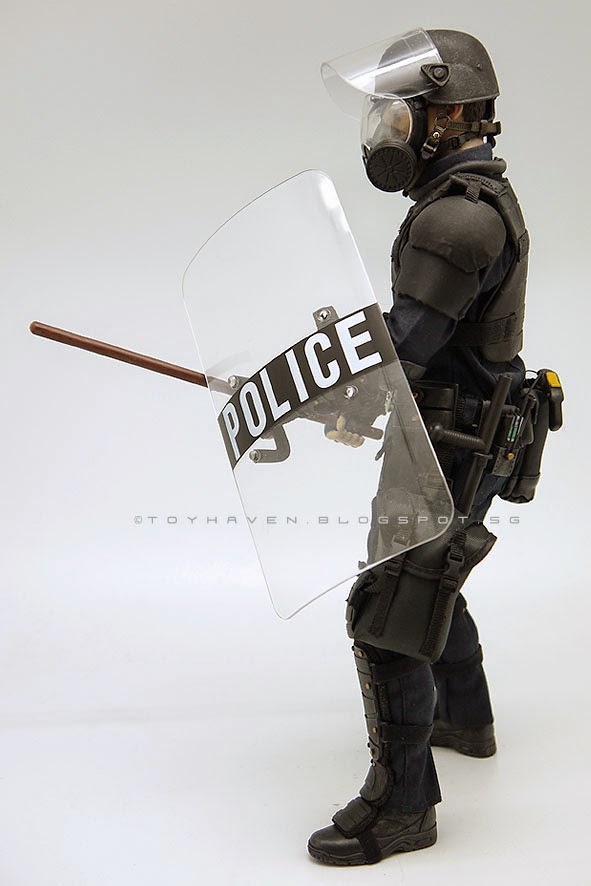 toyhaven: ZCWO 1/6th scale United States Riot Police "Shawn" 12-inch ...