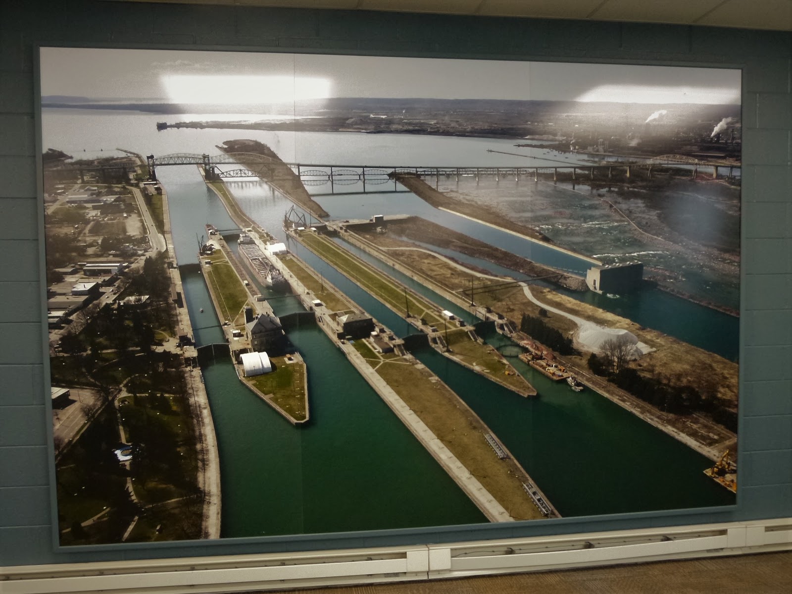 Desert Reflections: Soo Locks