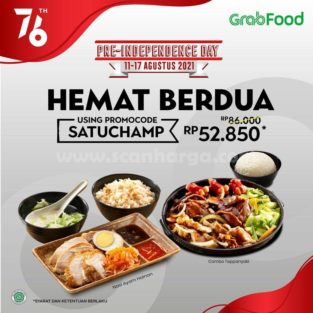 Promo Platinum Grill Diskon hingga 30% via Grabfood - scanharga