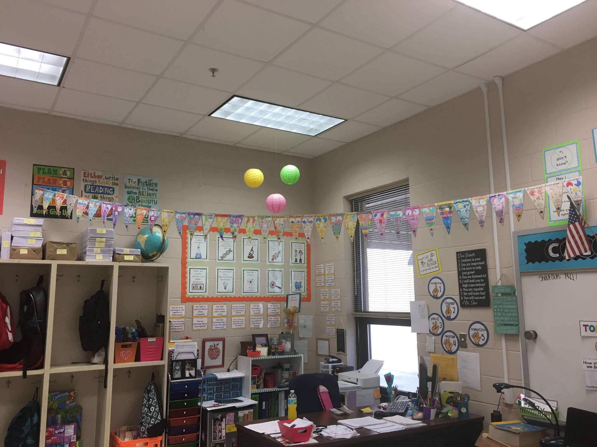 Scaffolded Math and Science: Math Pennants are a fun way to show off ...
