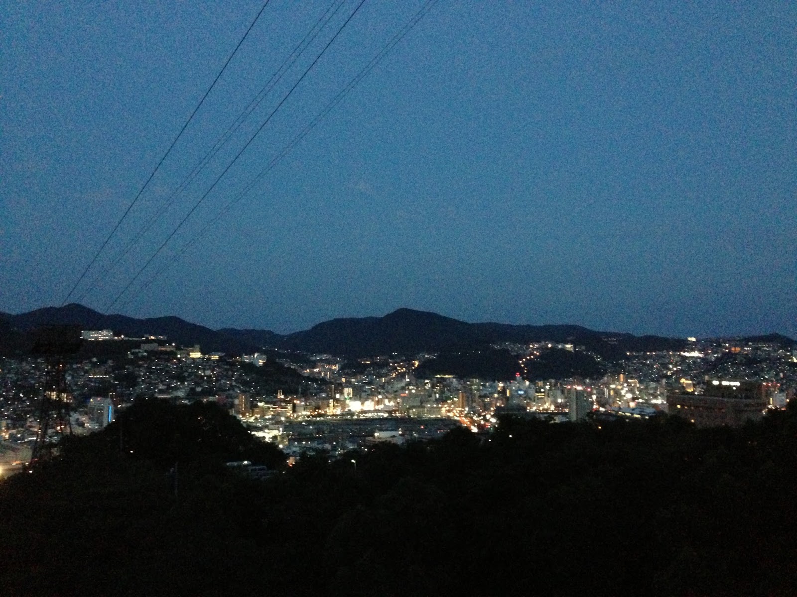 Dream Tours Japan: Mount Inasa Nightview: Nagasaki City