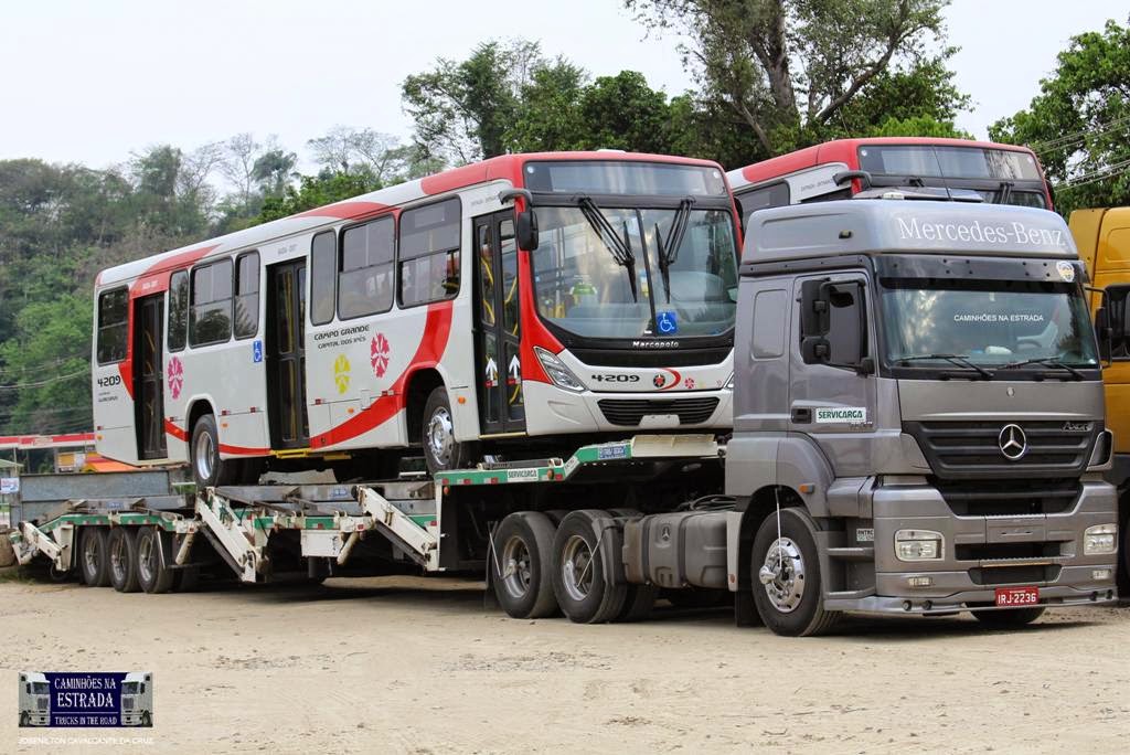 CAMINHÕES NA ESTRADA: Mercedes-Benz Axor 2540