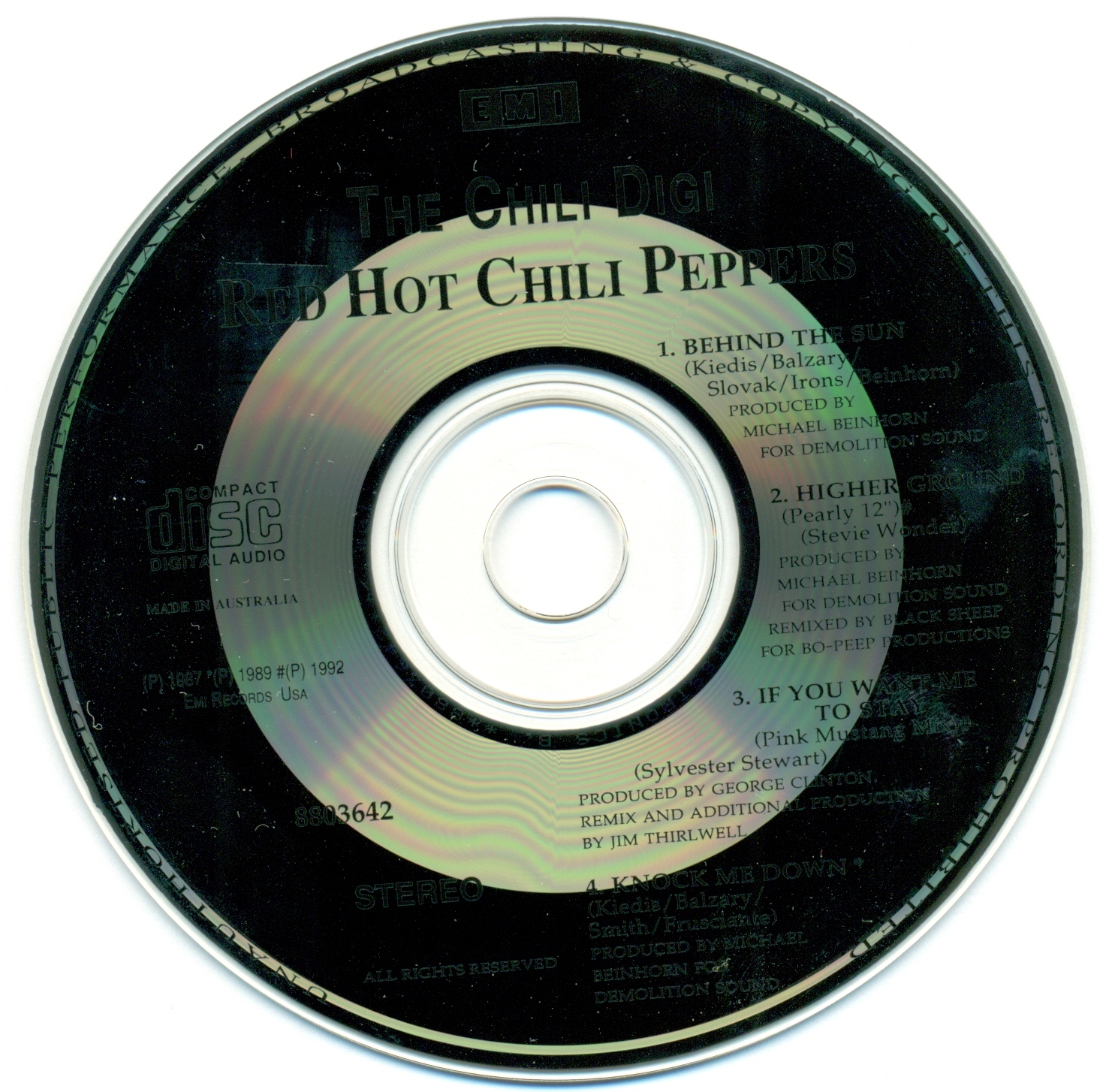 Red Hot Chili Peppers Behind The Sun