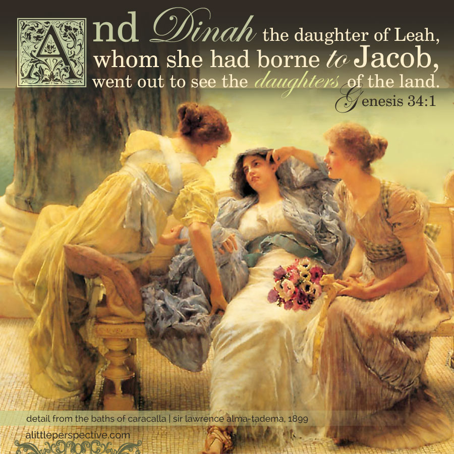 The Crafting Fool: In the Word Wednesday: Genesis 34 Dinah