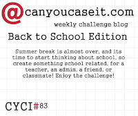 Tina's Crop Shop: Nerdy Bird Back to School CYCI #83