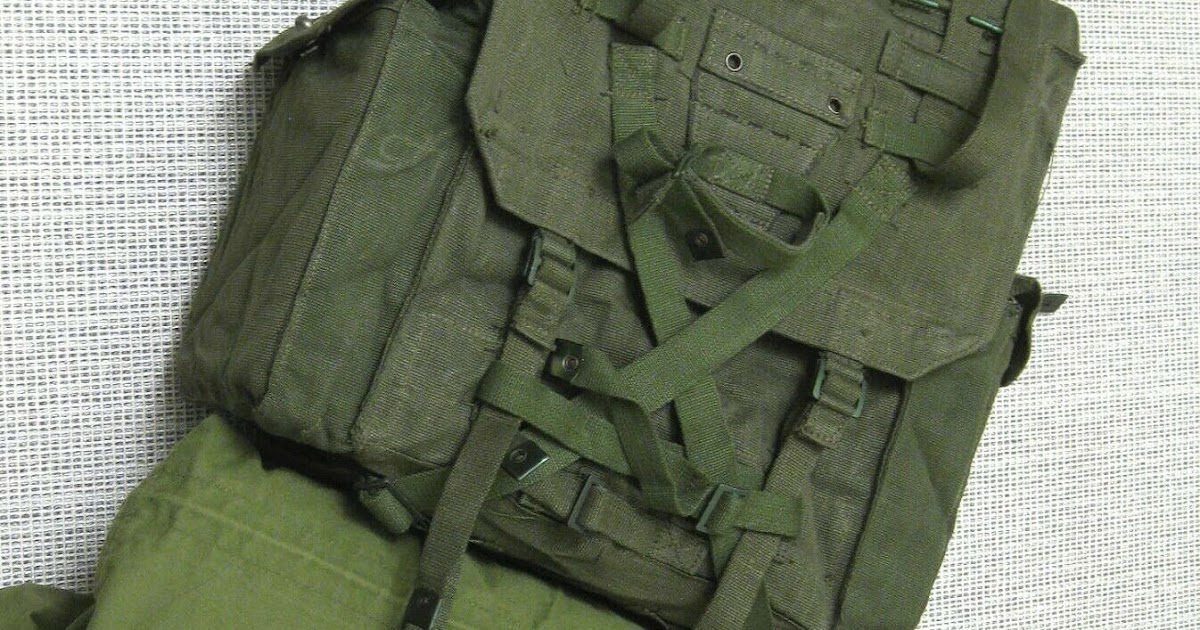 Webbingbabel: British Army 44 Pattern Large Jungle Pack / 1966 Version