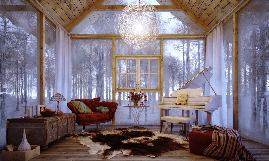 Winter Decorations Interior Design Living Room - Interior Home ...