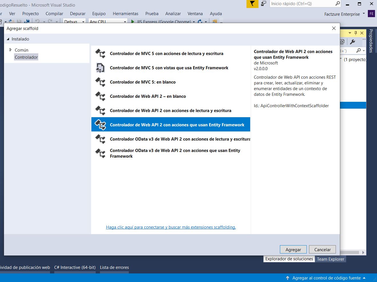 CREACIÓN DE UN API WEB [API REST] BÁSICO EN C#