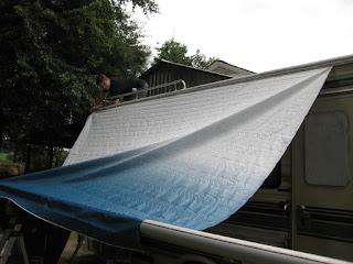 How to Replace RV Slide Topper Awning Fabric | Our RV Life