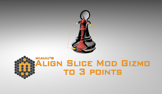 Align Slice Modifier Gizmo(Plane) to 3 points | ScriptSpot
