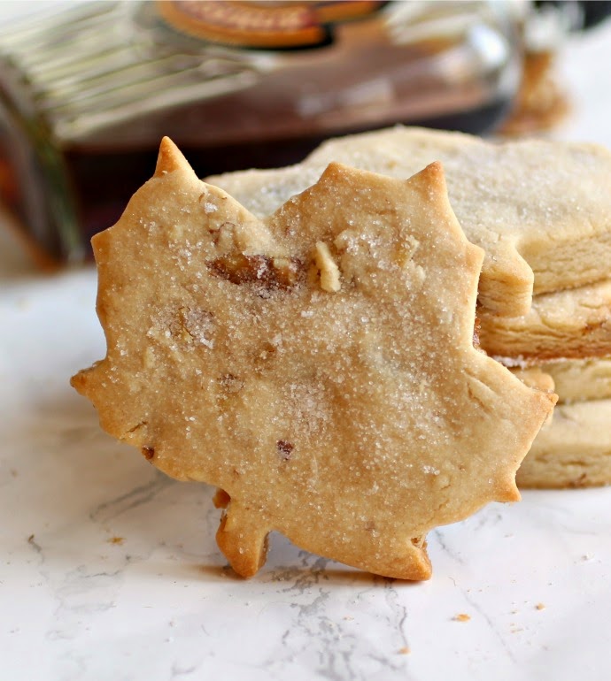 Hungry Couple: Maple Walnut Shortbread Cookies