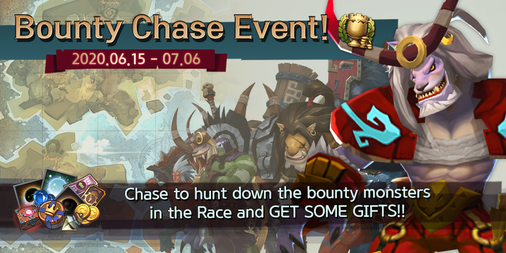 Bounty hunting Event!