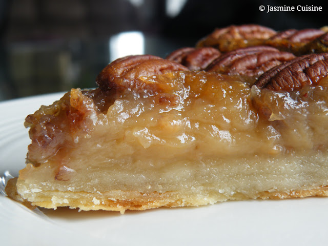 Tarte aux pacanes parfaite (végane) - Jasmine Cuisine