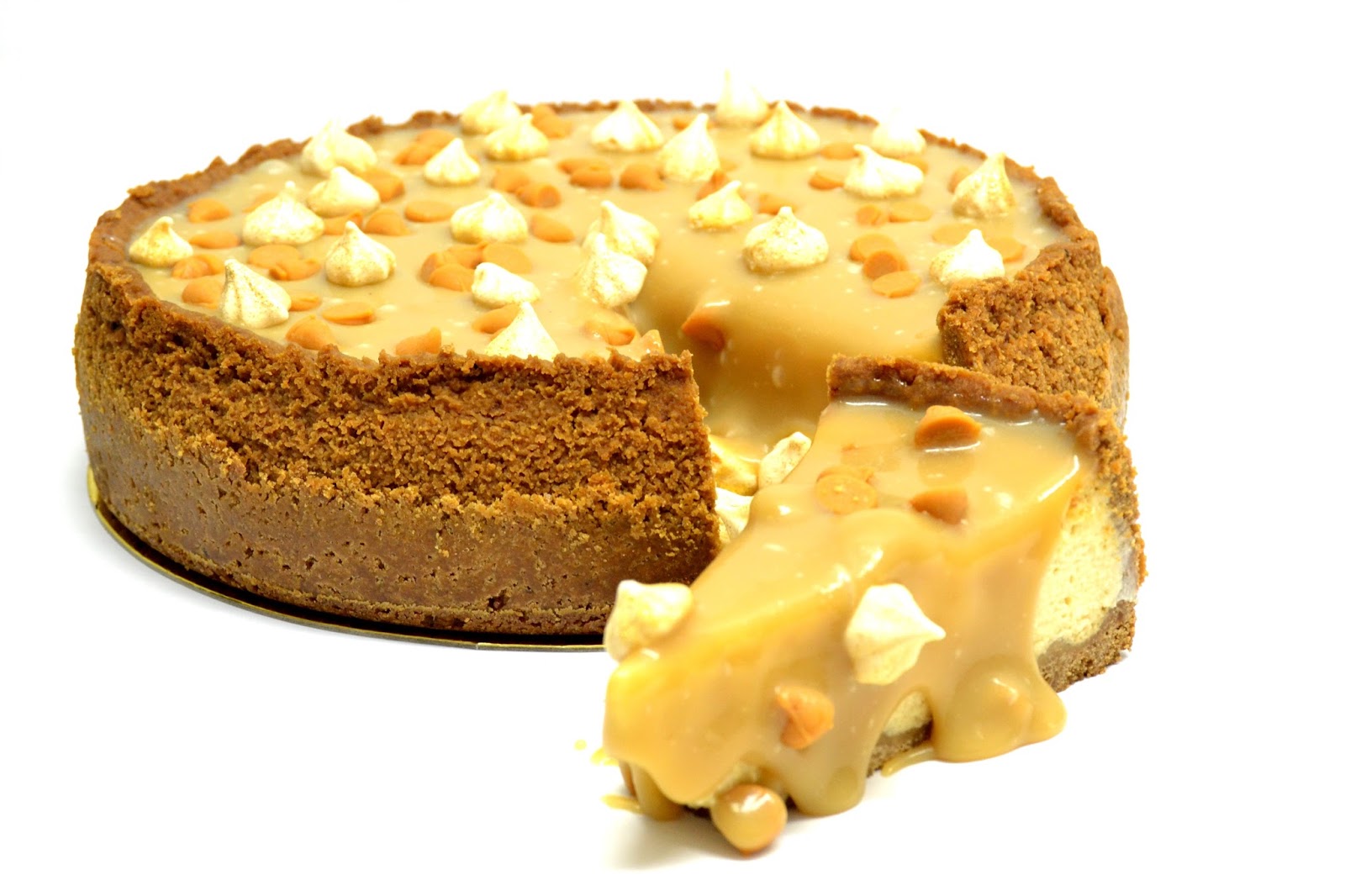Cheesecake Americano de Caramelo Salgado || Toffee American Cheesecake ...