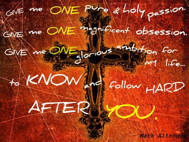 A Pure and Holy Passion