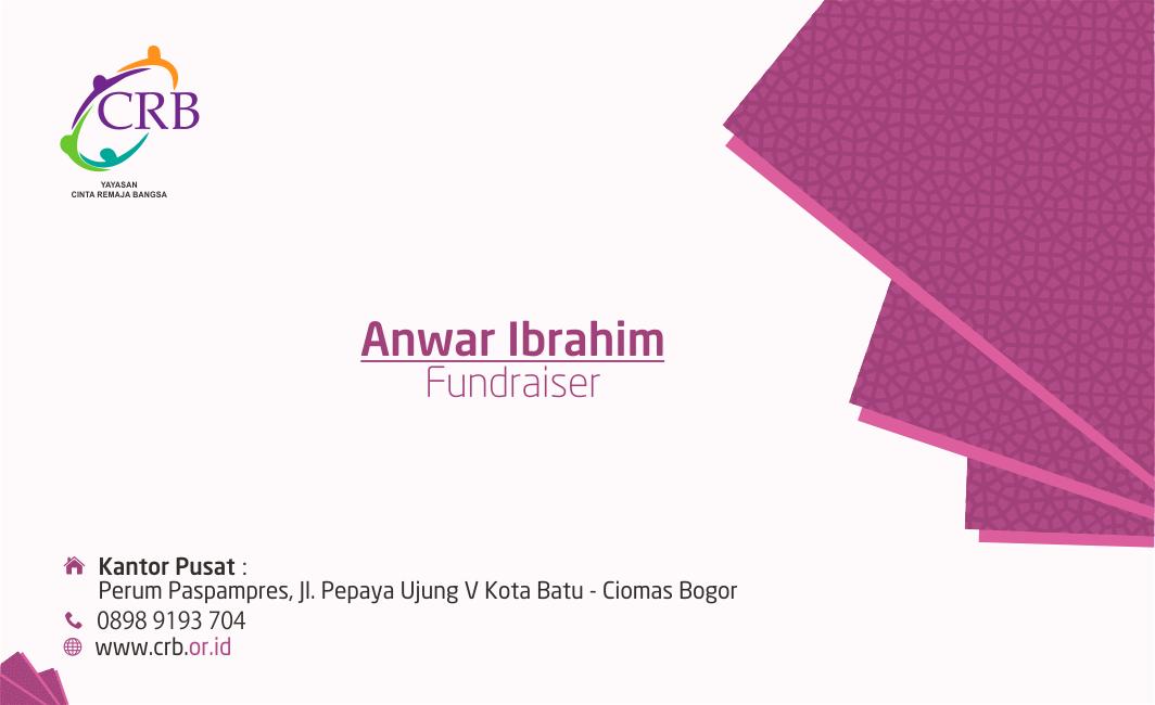 CONTOH KARTU NAMA / NAME CARD SIMPEL ELEGAN - CONTOH DESIGN GRATIS