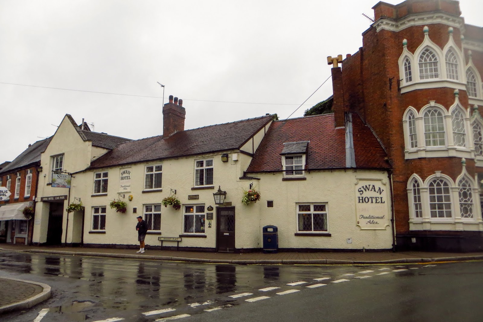 Pubs: Then & Now: #262 Swan Hotel, Brewood, Staffordshire : 1987 to 2018
