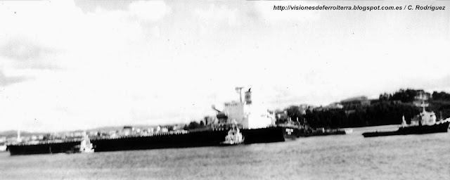 Embarrancada del Bulkcarrier Aegean Star en la entrada de la Ría de Ferrol