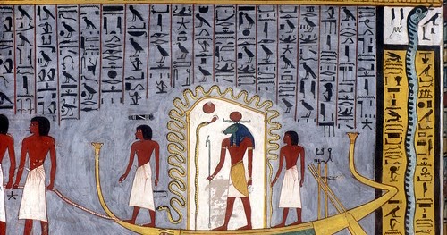 Egyptian Occult History: Mehen The Snake god protector of RA